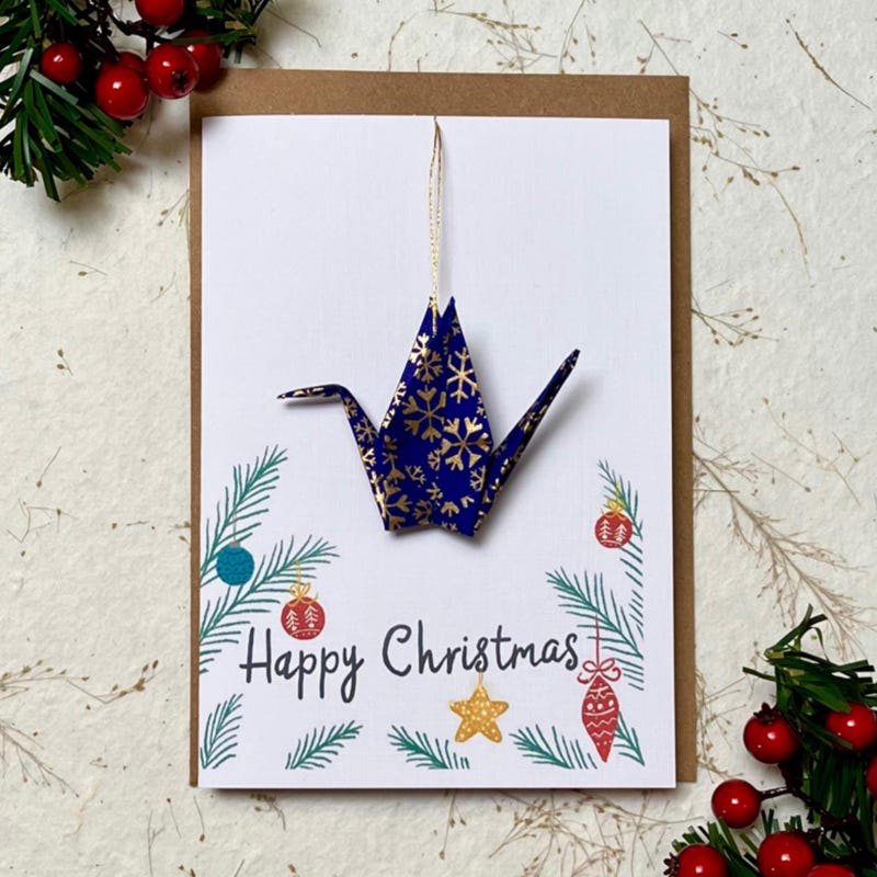Japanese Christmas Cards - Etsy
