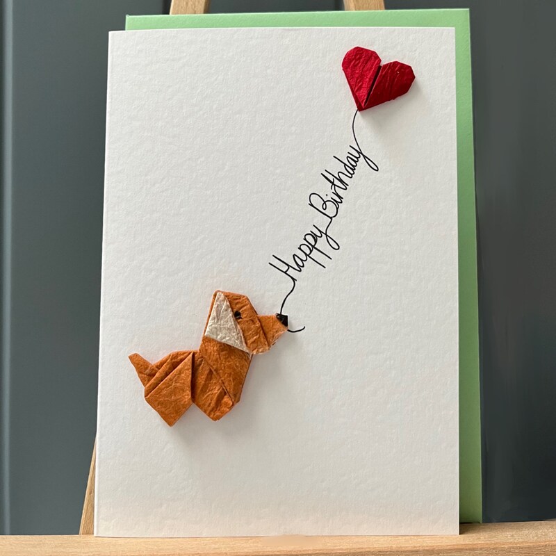 Origami Card - Etsy