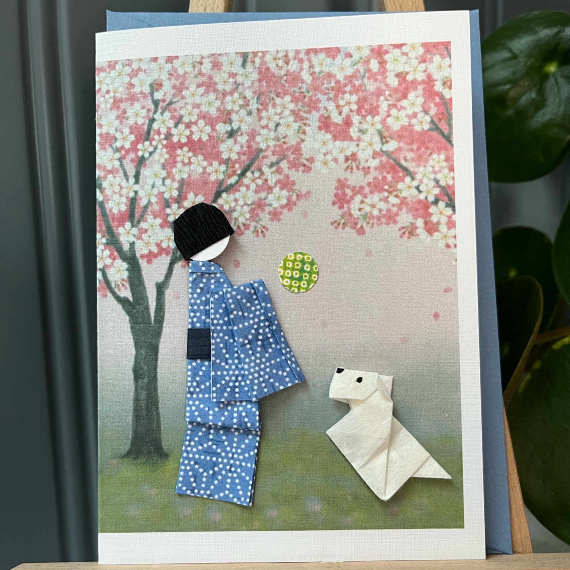 Handmade Greeting Card Traditional Japanese Origami Geisha - Etsy