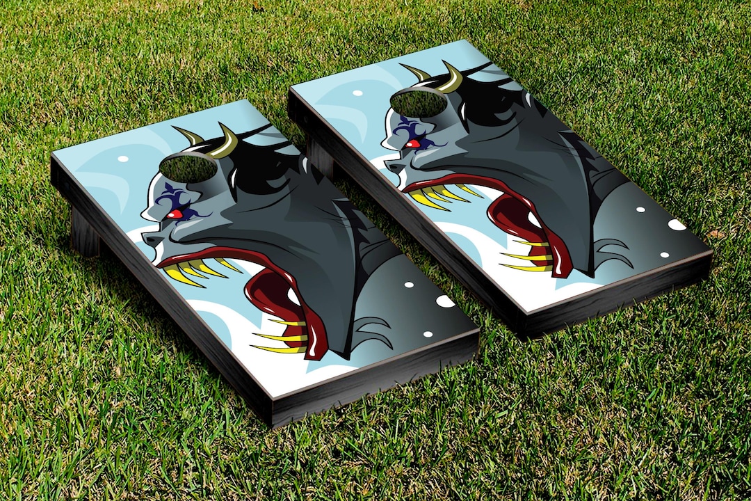 Daemonic Monster | Cornhole Wrap Design | Cornhole Board Maker ...