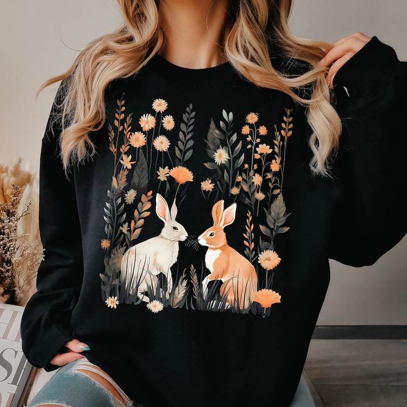 Rabbit Sweater - Etsy