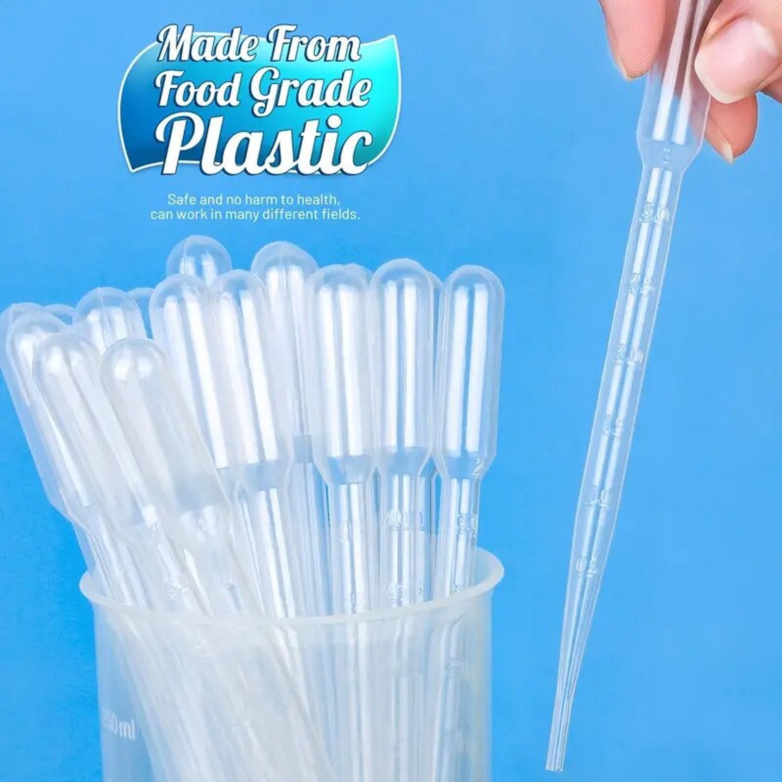 Various Graduated Droppers Disposable Plastic Transfer Pipettes Ideal ...