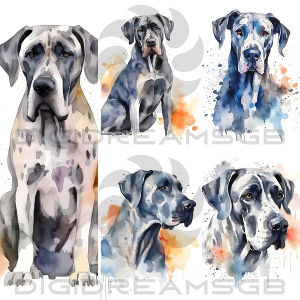 Great Dane Template - Etsy