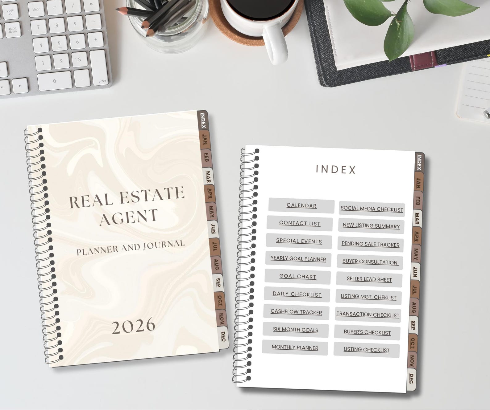 2026-2027 Real Estate Agent Planner | Real Estate Ultimate Planner ...