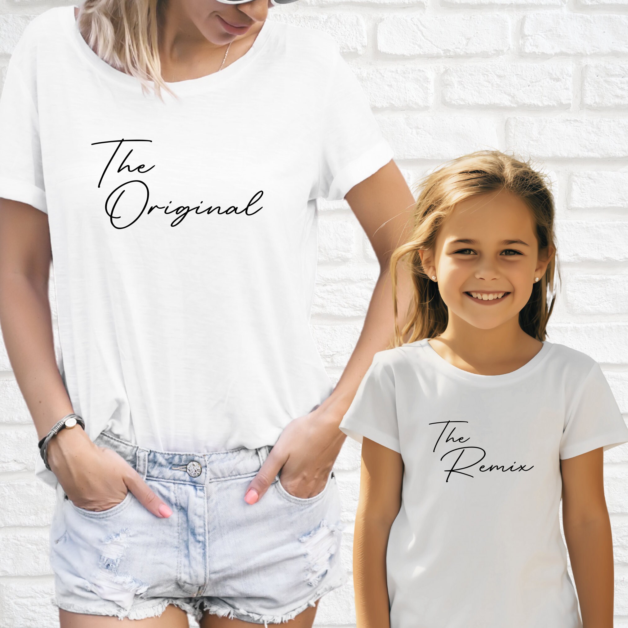 Mama and Mini SVG Matching Tshirt Sublimation for Mom and Daughter ...