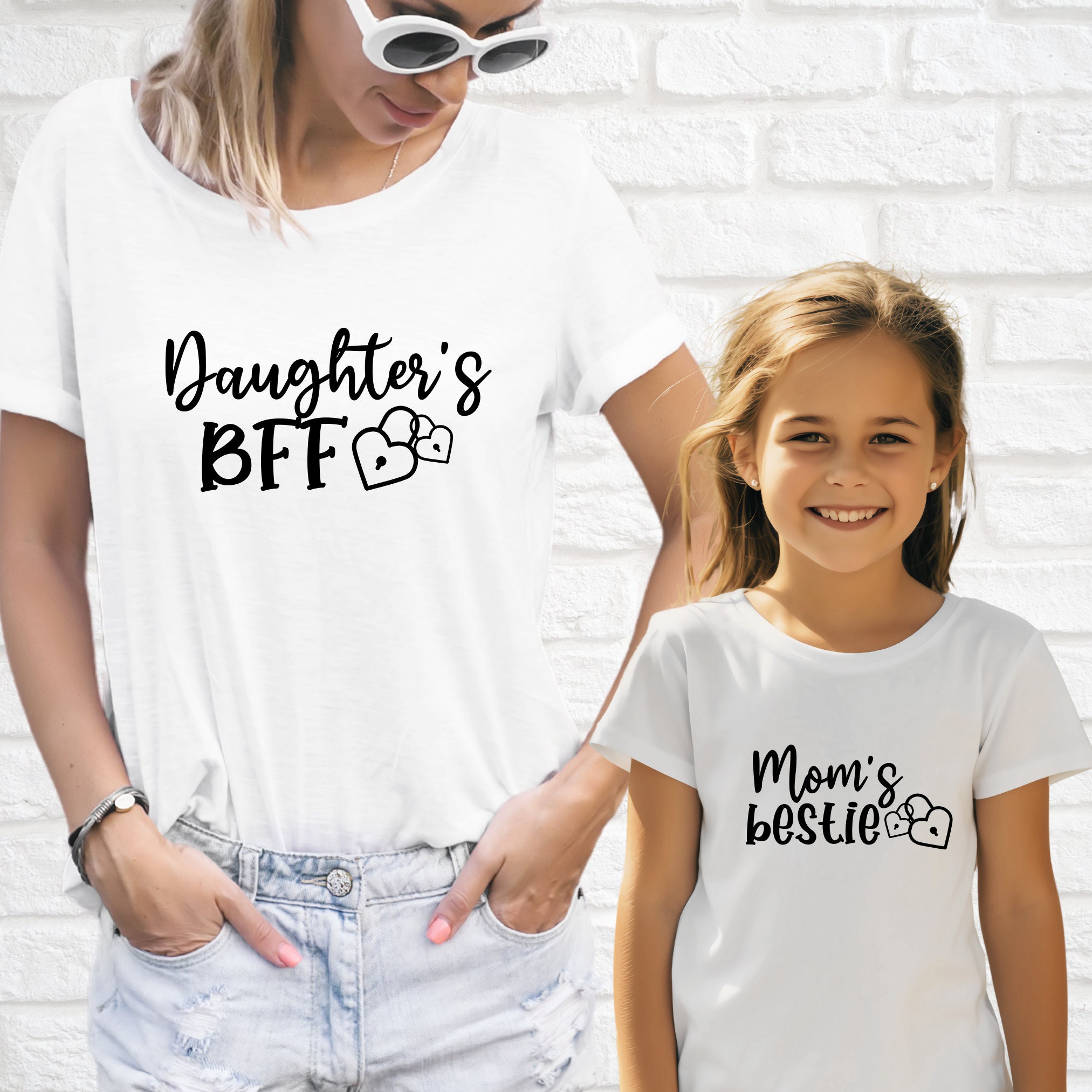 Mama and Mini SVG Matching Tshirt Sublimation for Mom and Daughter ...