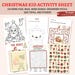 Christmas Coloring Page Holiday Printable Bundle Activity Sheets for ...