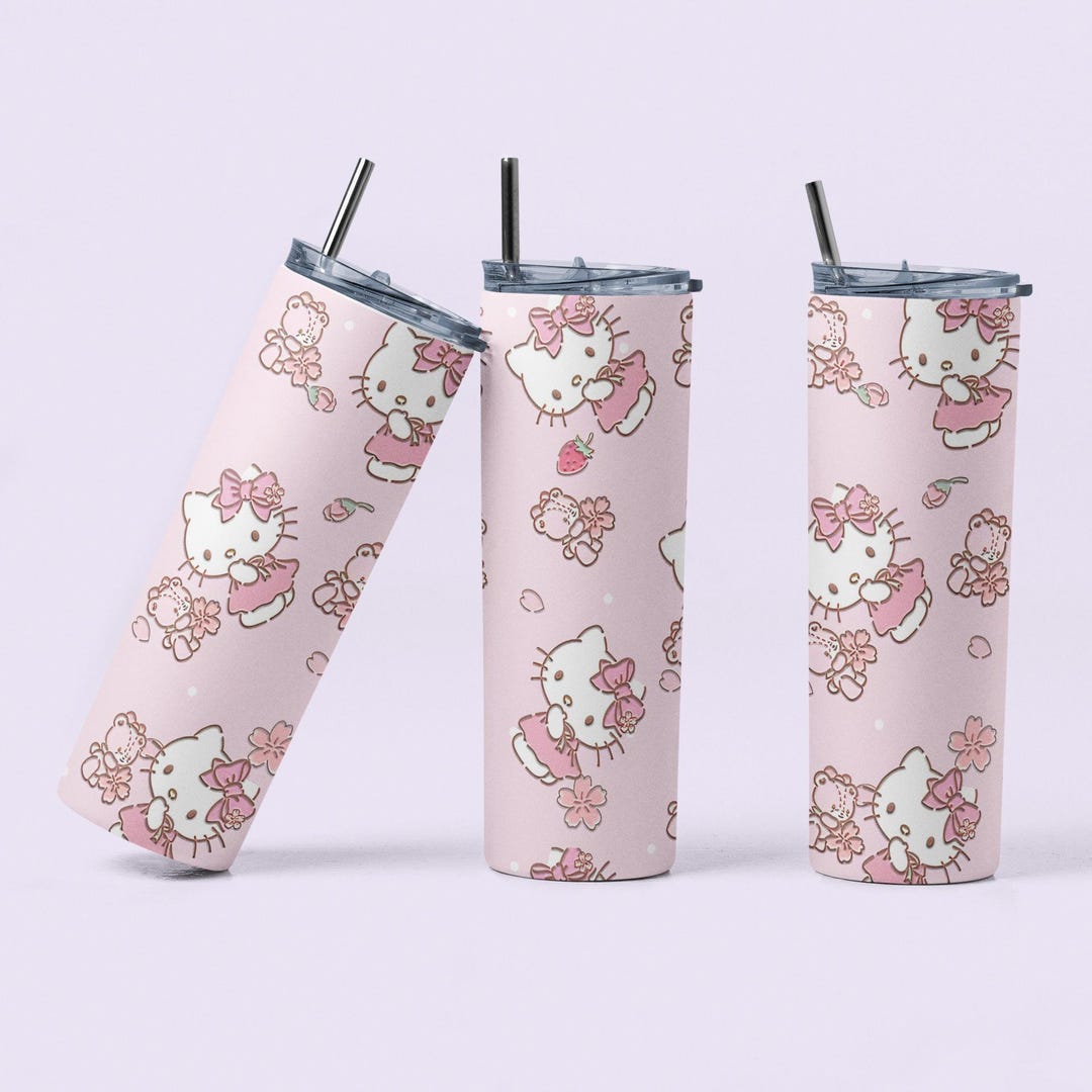 Botella Hello Kitty Y Sus Amigos De 20oz, Copa De Regalo, Vaso Térmico ...