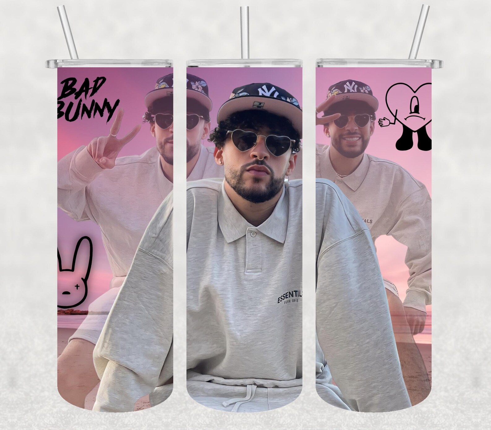 Bad Bunny Tumbler, Vasos Flaco Del Conejo Malo, Debí Tirar Mas Fotos ...
