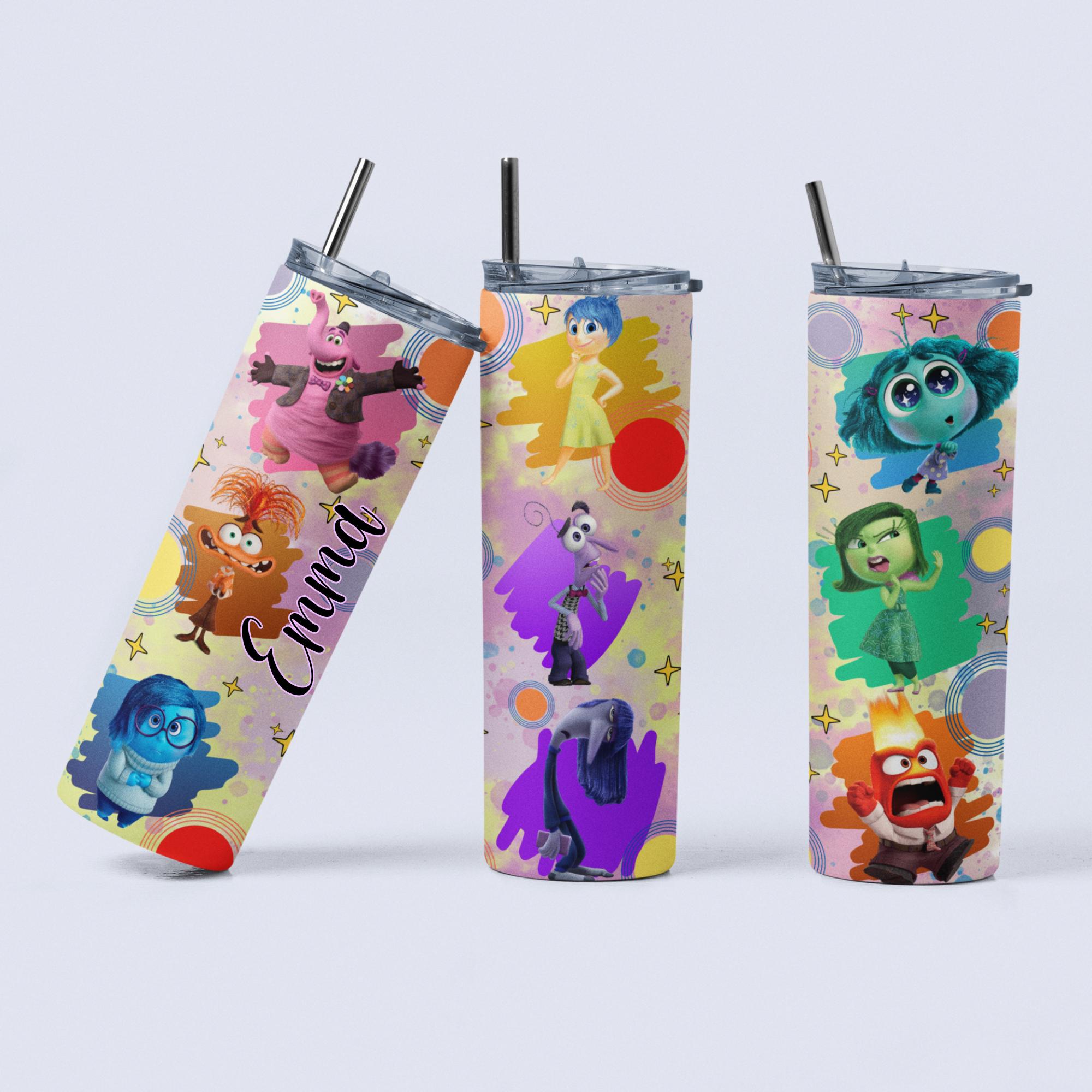 Botella De Inside Out , Vaso Flaco De Regalo, Termo De Agua, Copa ...