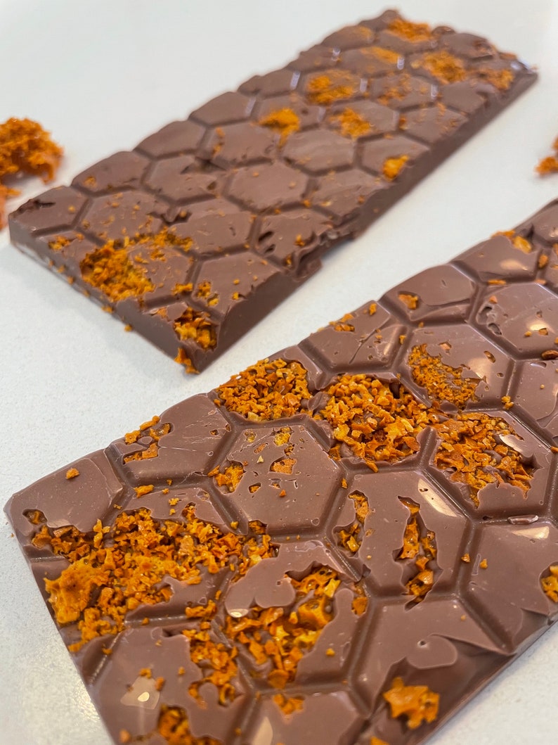Dark Chocolate Honeycomb Bars - Etsy
