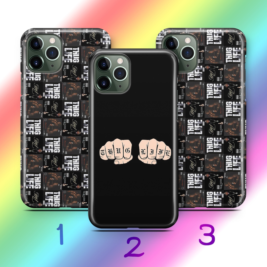 Thug Life 1 Phone Case Cover for Apple iPhone 11 12 13 14 15 16 PRO ...