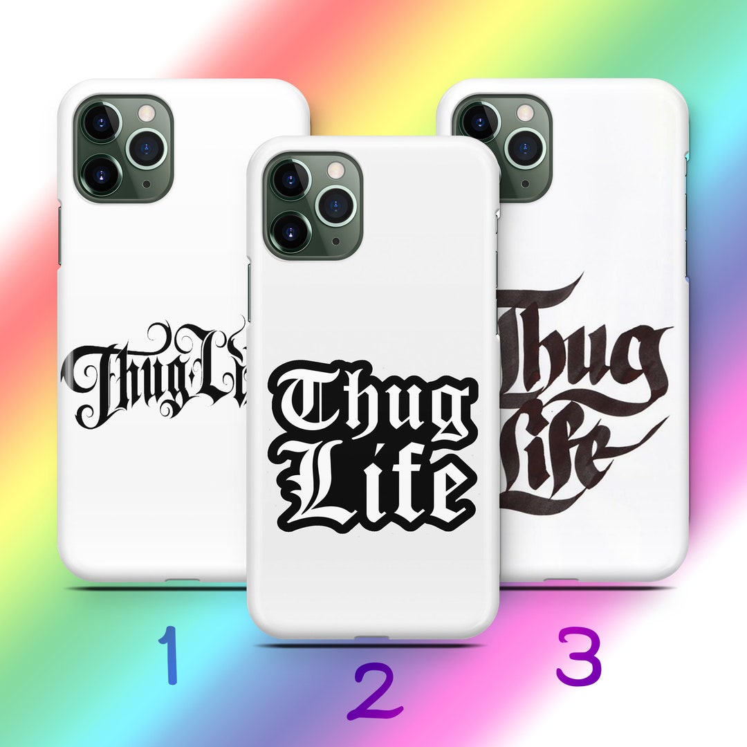 Thug Life 4 Phone Case Cover for Apple iPhone 11 12 13 14 15 16 PRO ...