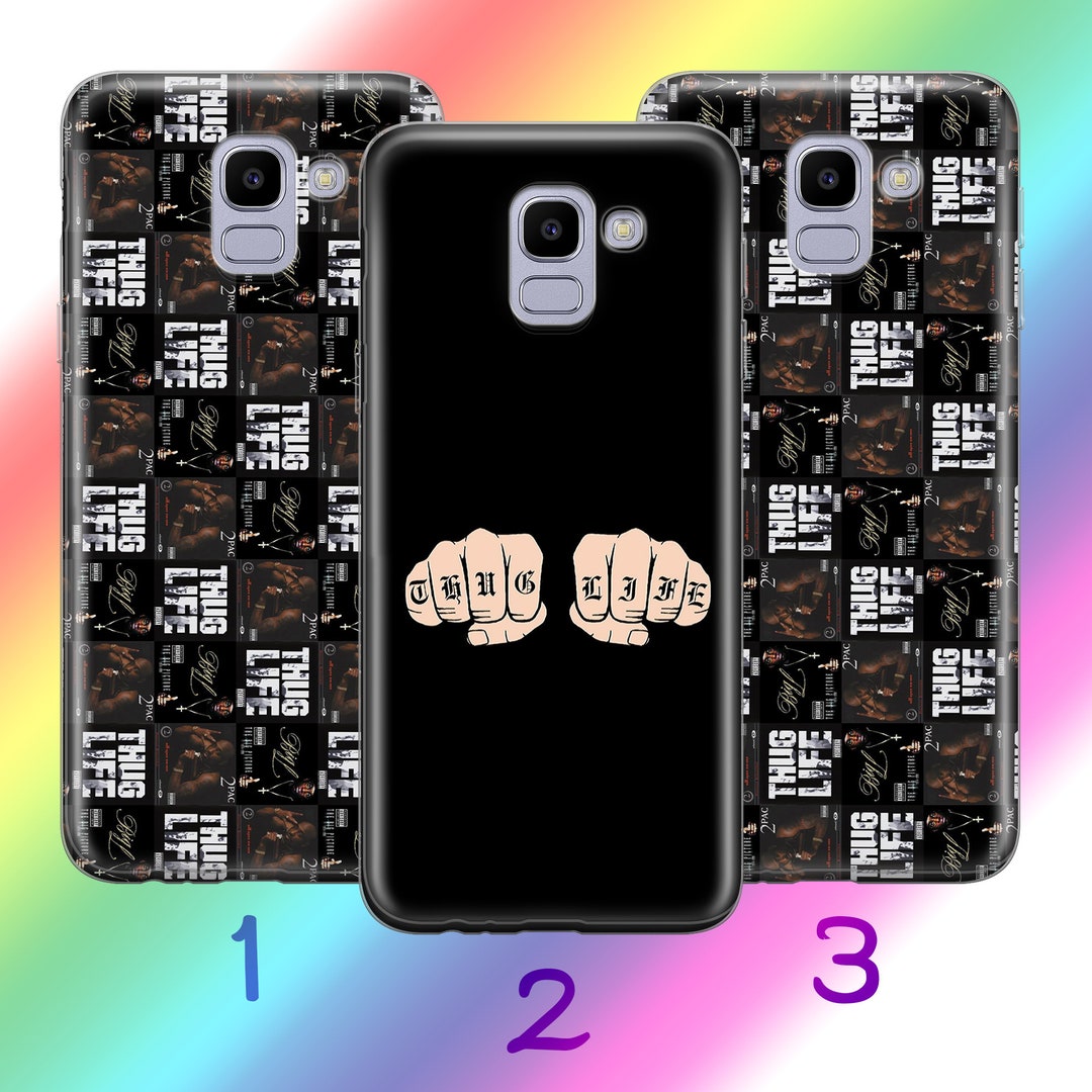 Thug Life 1 Phone Case Cover for Samsung Galaxy A3 A5 A6 A7 A8 J3 J5 J6 ...