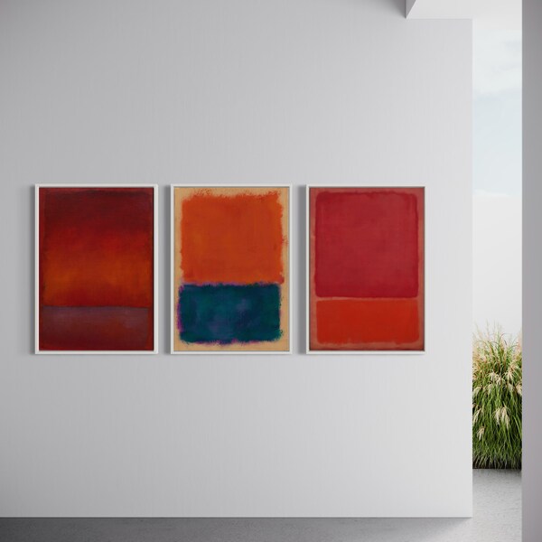 Rothko Canvas - Etsy