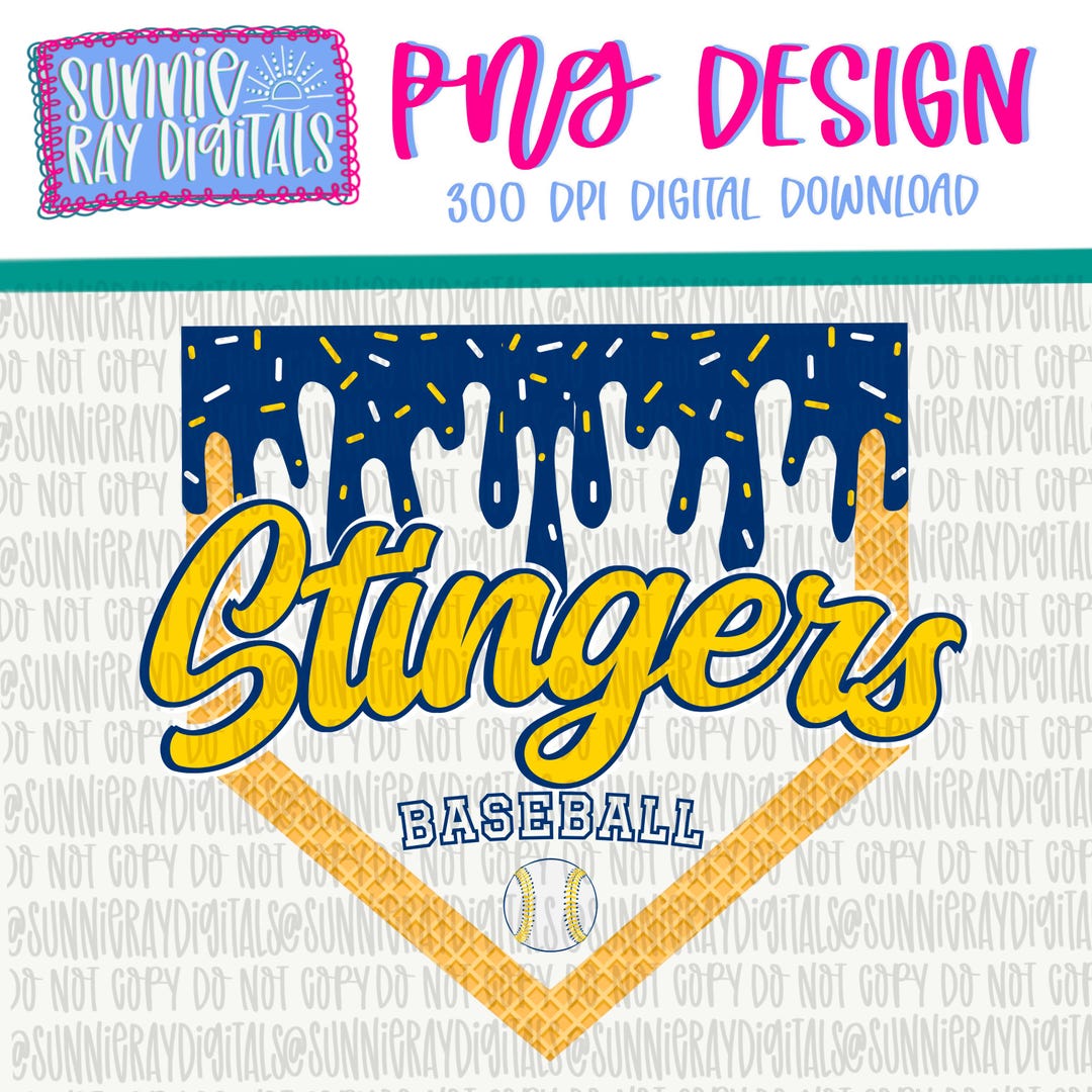 Custom Baseball/softball Drip PNG: Personalized Team Design (digital ...