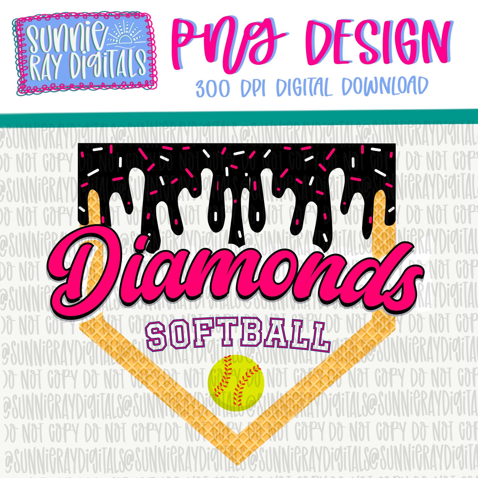 Custom Baseball/softball Drip PNG: Personalized Team Design (digital ...