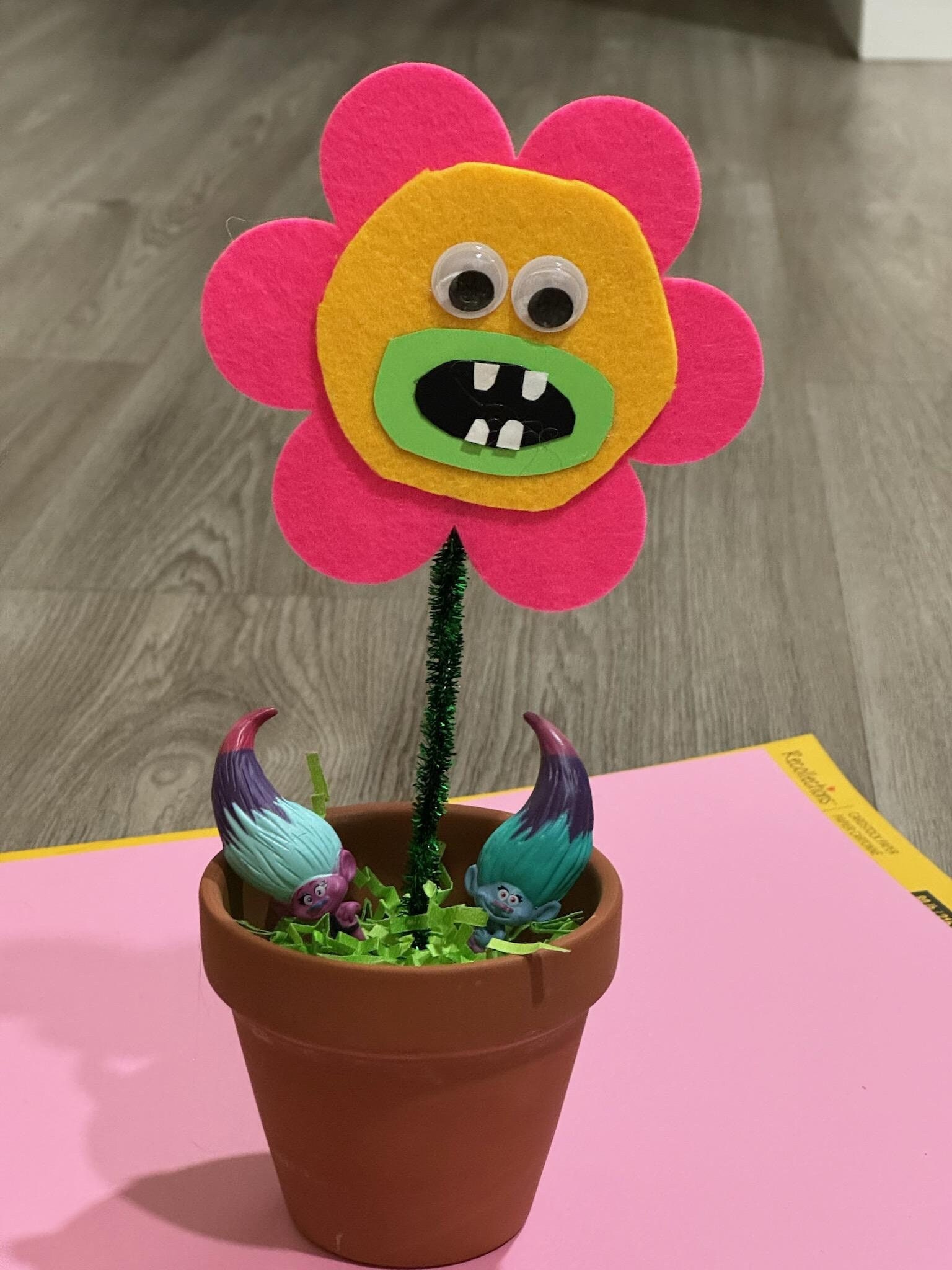 Trolls Custom Flower| Table Topper - Etsy