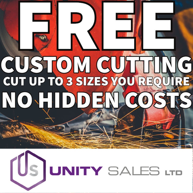 ERW Mild Steel Square Box Section 500mm in Length Various Width / Depth ...