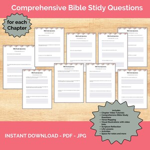 Comprehensive Bible Study Journal: Book of Colossians, Women Bible ...