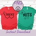 Chest Nuts SVG Funny Adult Christmas SVG Humorous Gift Design Clipart ...