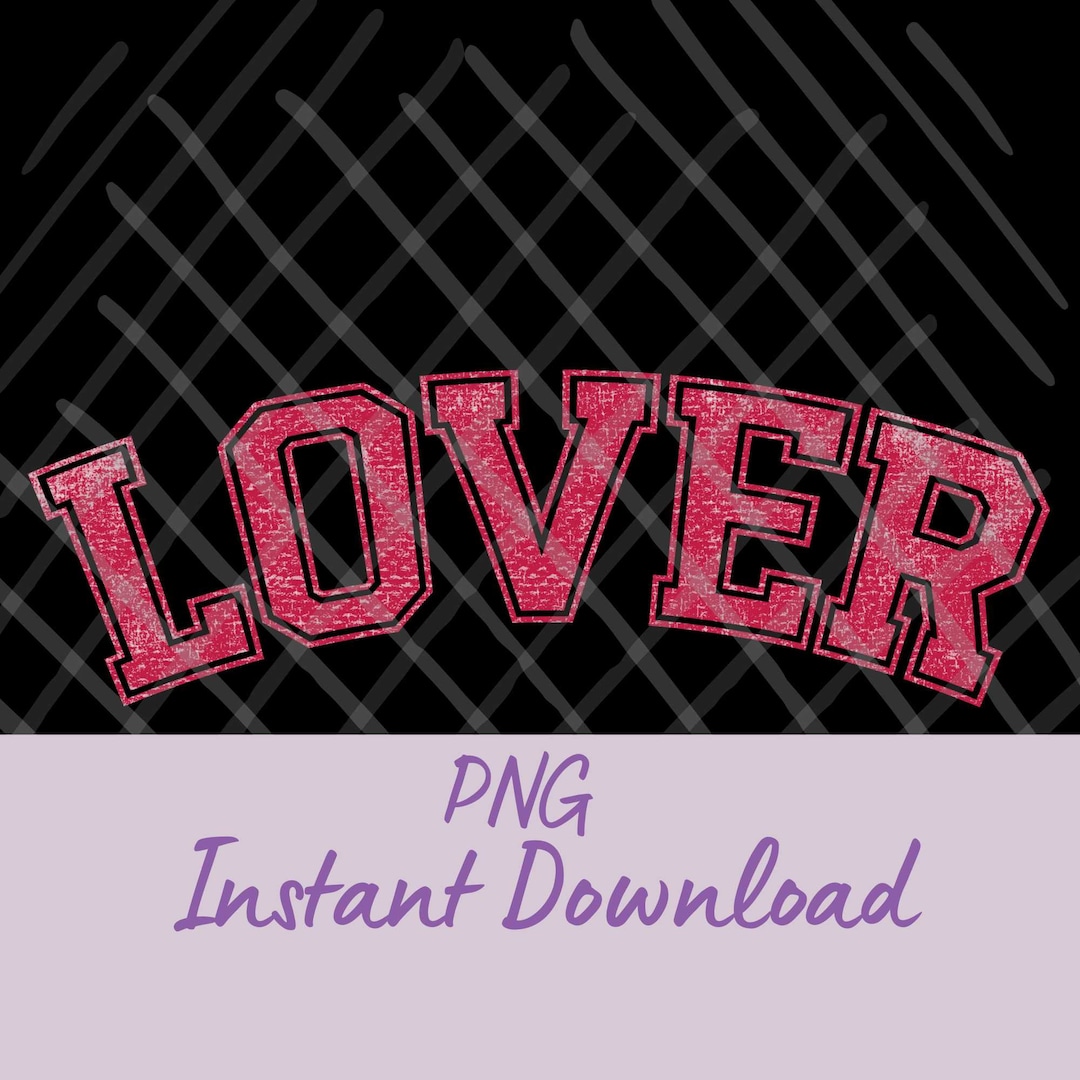 Lover SVG Retro Lover PNG Lover PNG Valentine's Day Svg Valentine's Day ...