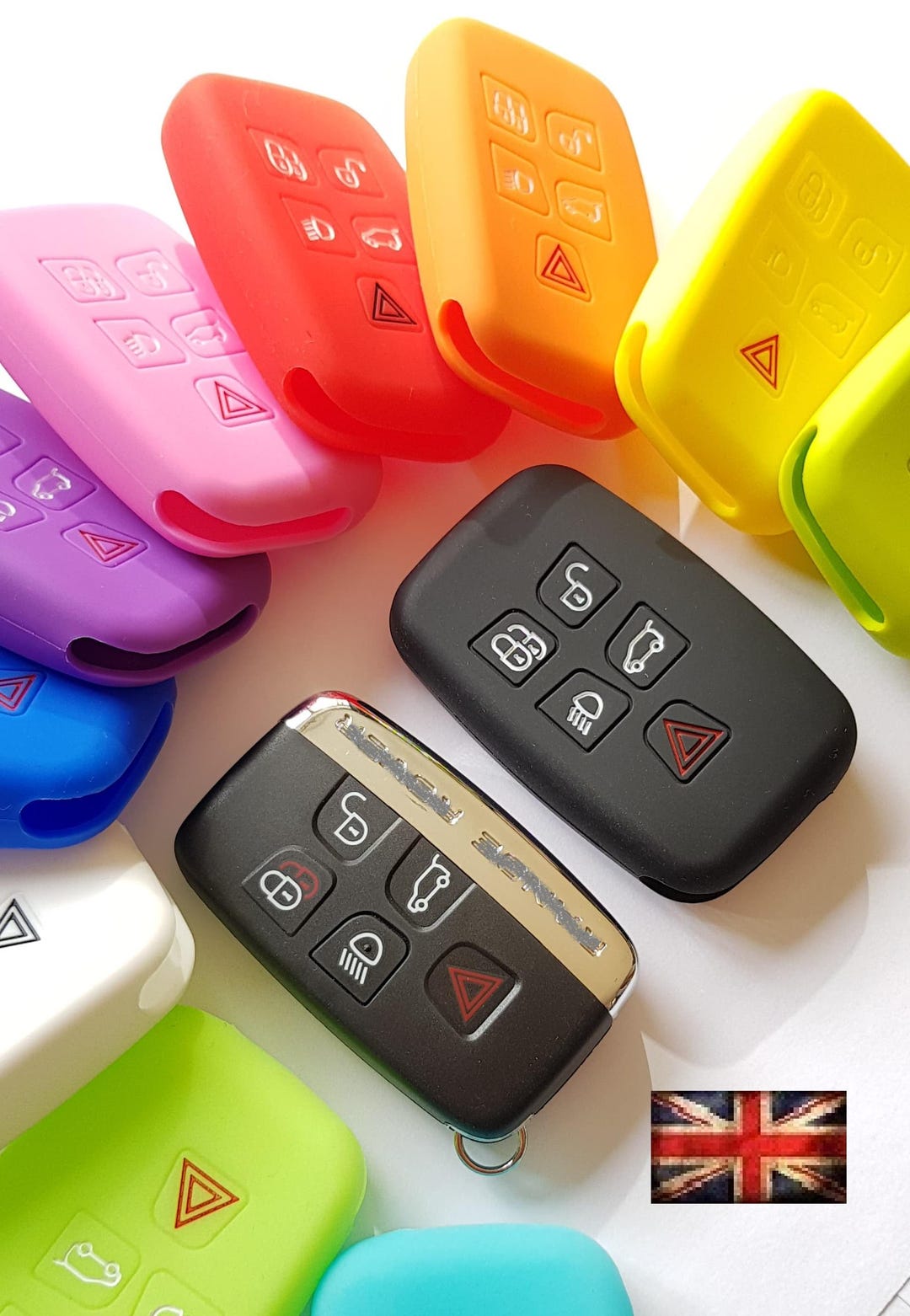 Key Cover for Jaguar XF Xe XJ Xk XFR Xjl F-type F-pace Keyless Entry ...
