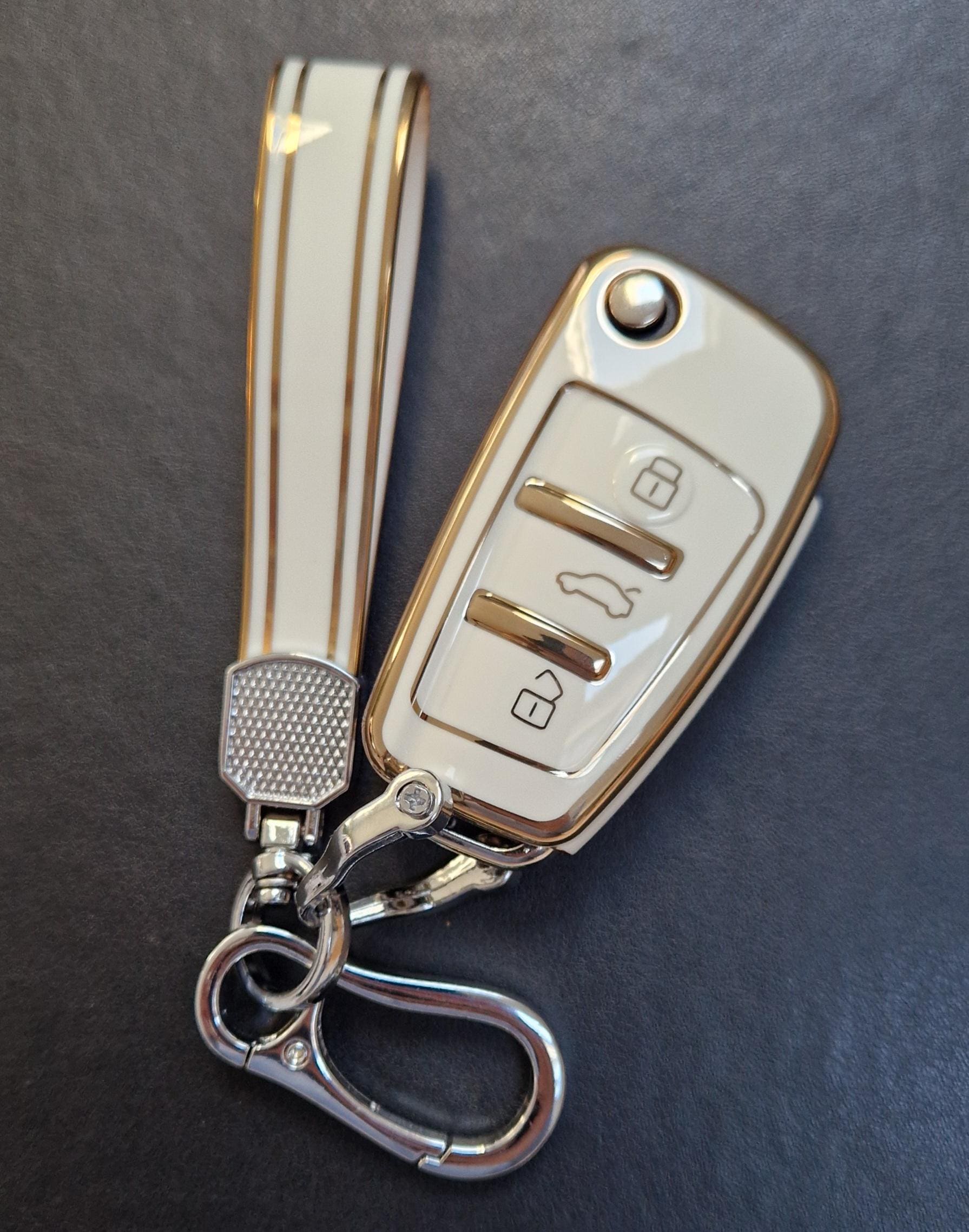 For AUDI Key Cover A1 A3 S3 A4 S4 A5 S5 A6 S6 TT Q5 Q7 R8 Case Remote ...