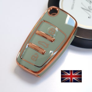 For AUDI Key Cover A1 A3 S3 A4 S4 A5 S5 A6 S6 TT Q5 Q7 R8 Case Remote ...