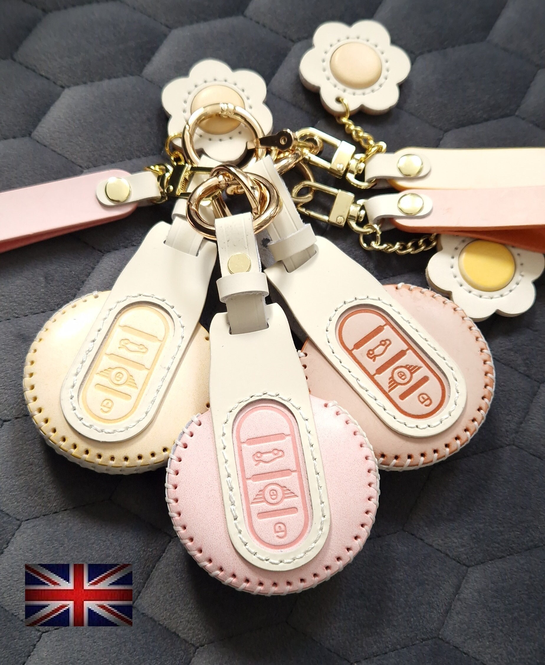 Leather Key Cover for Mini Cooper Clubman Countryman F54 F55 F56 F57 ...