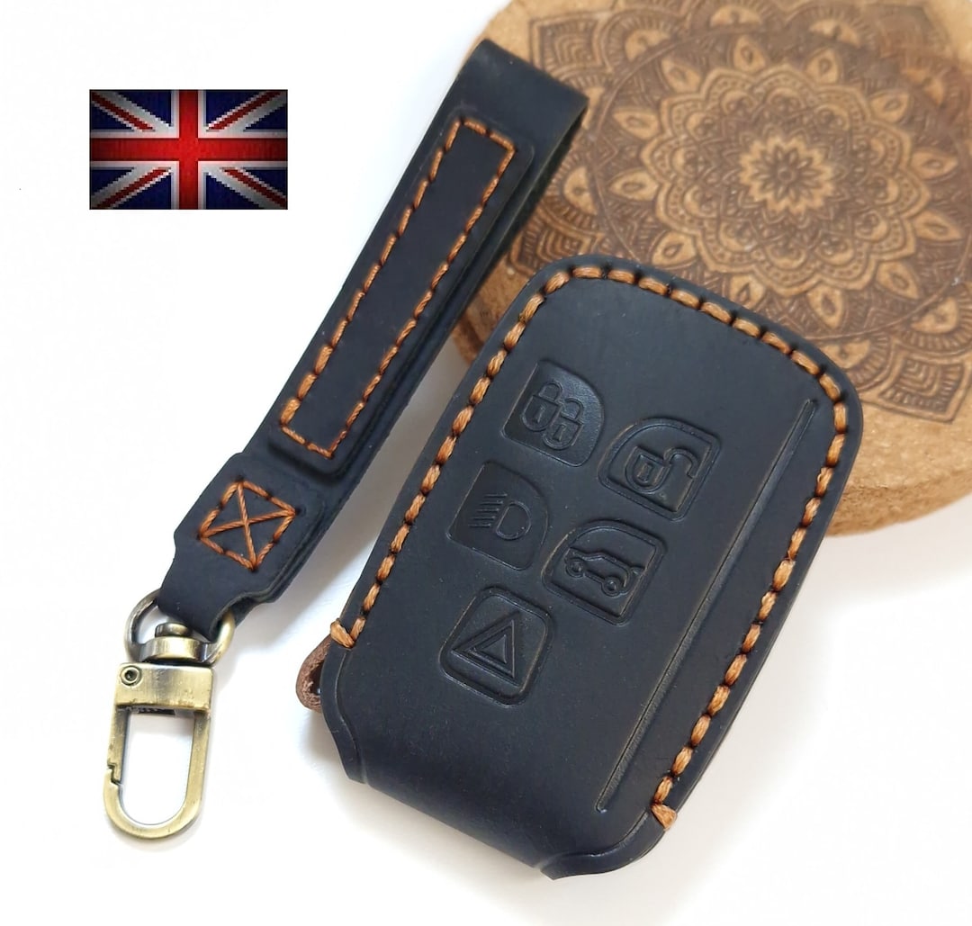 Leather Key Cover for JAGUAR F-type Xk Xkr Xf Xfr Xj Xjl Se Xe Smart ...