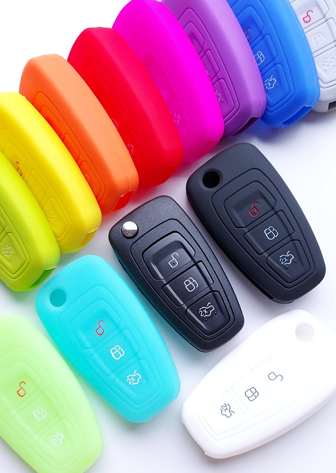 Key Cover for FORD Fiesta Focus Titanium Ranger B C S MAX Mondeo ...