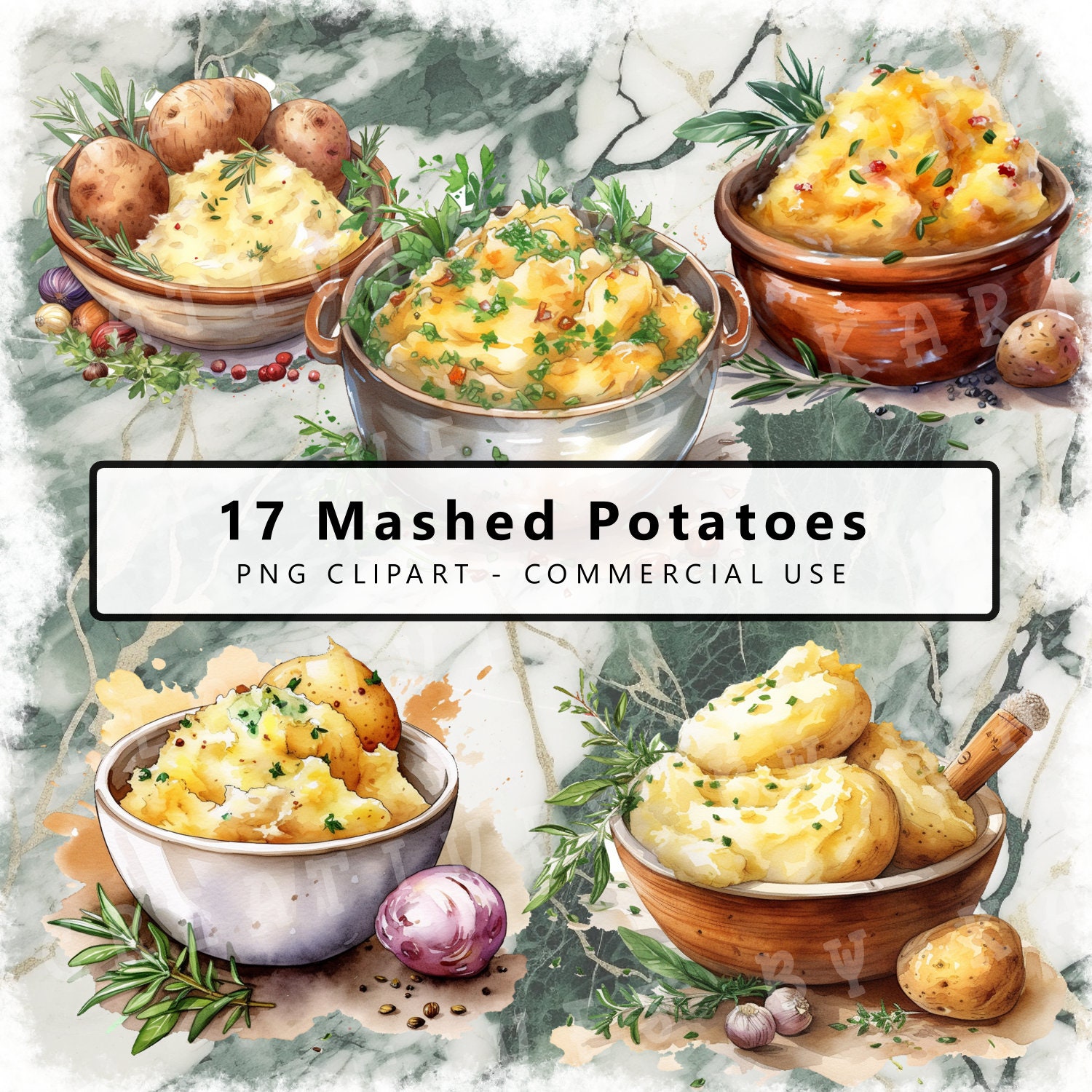 Mashed Potato Clipart