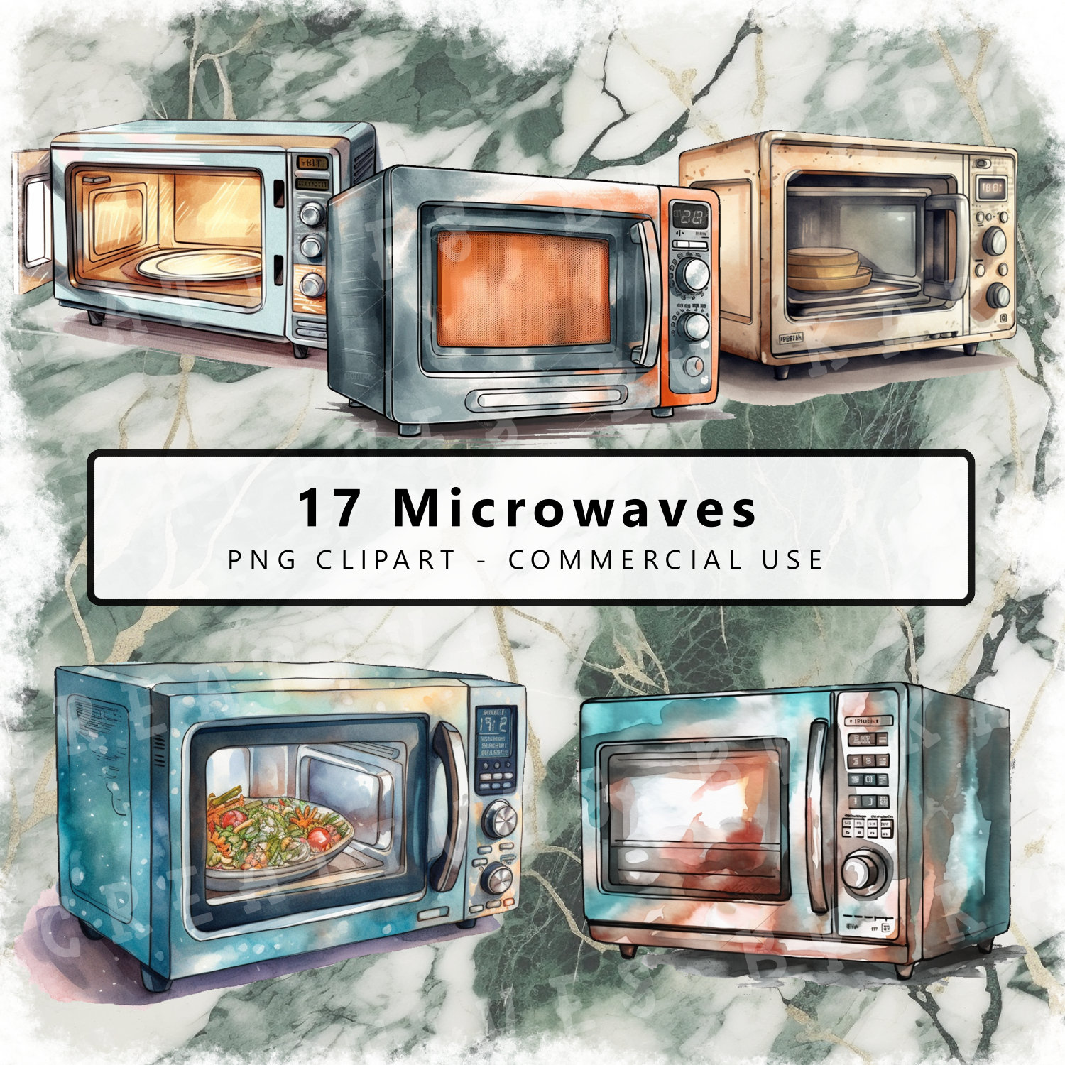 Funny Microwave Clip Art
