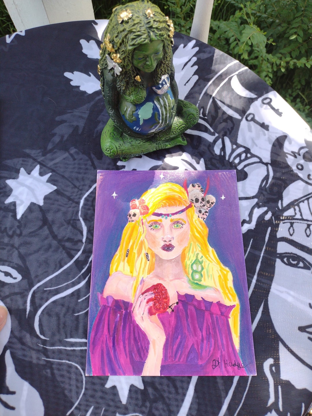 Portrait of Persephone - Etsy