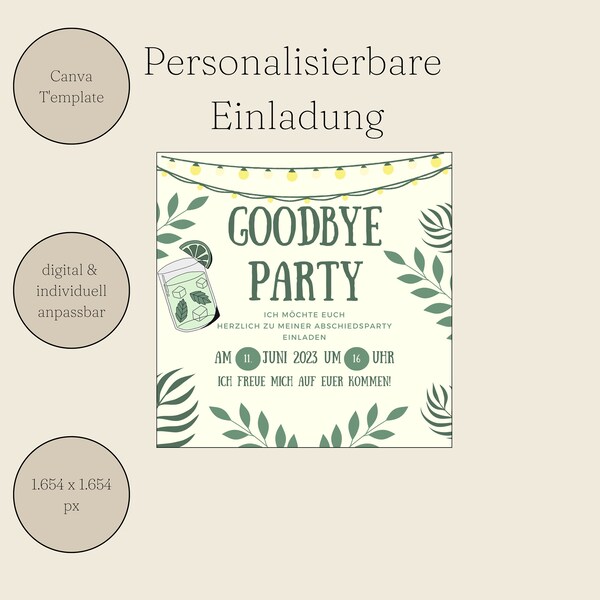 Goodbye Party - Etsy