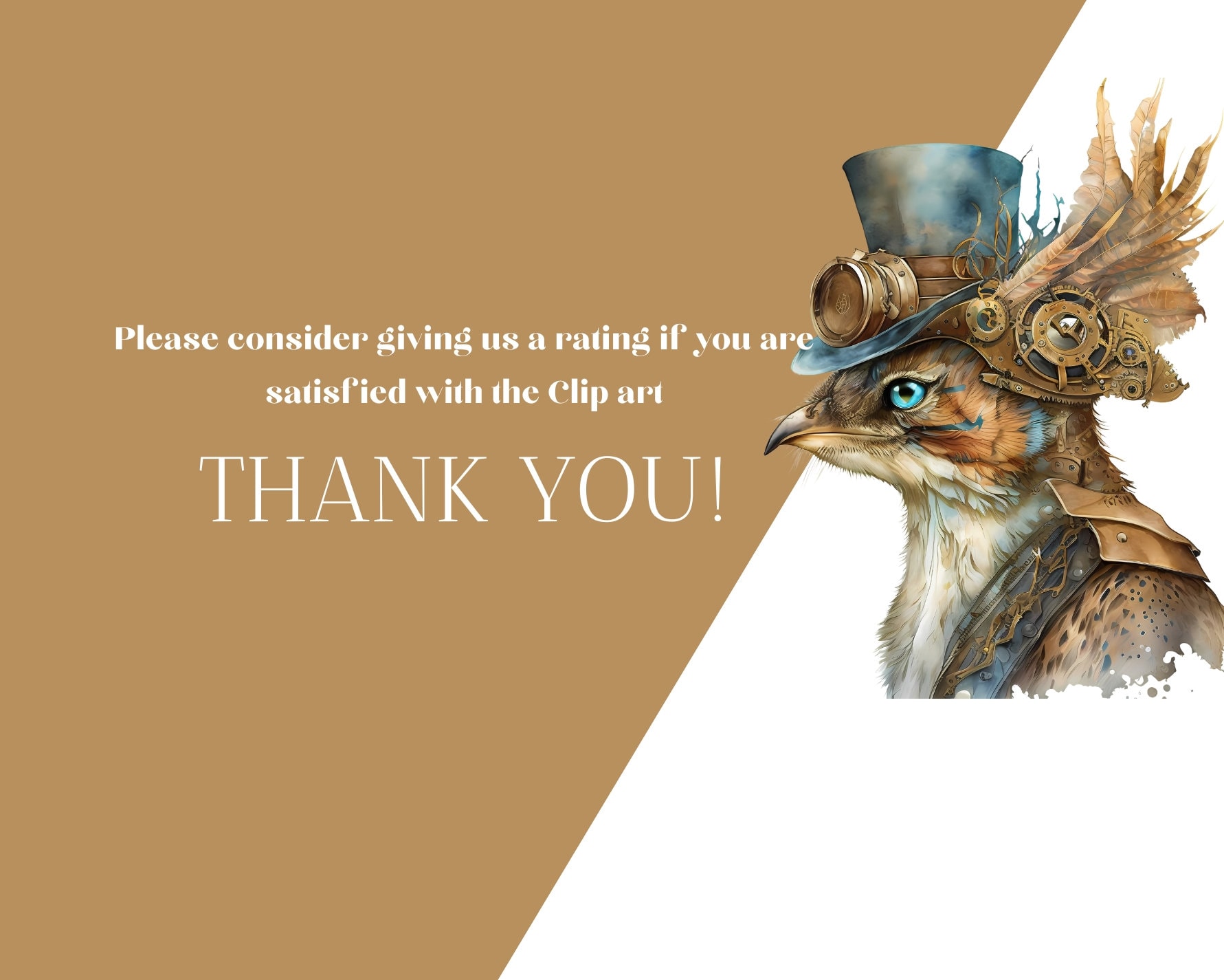23 Steampunk Animal Clipart Bundle, Steampunk Animal Ephemera, Fantasy ...