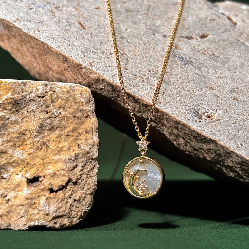 Pearl Moon - Etsy