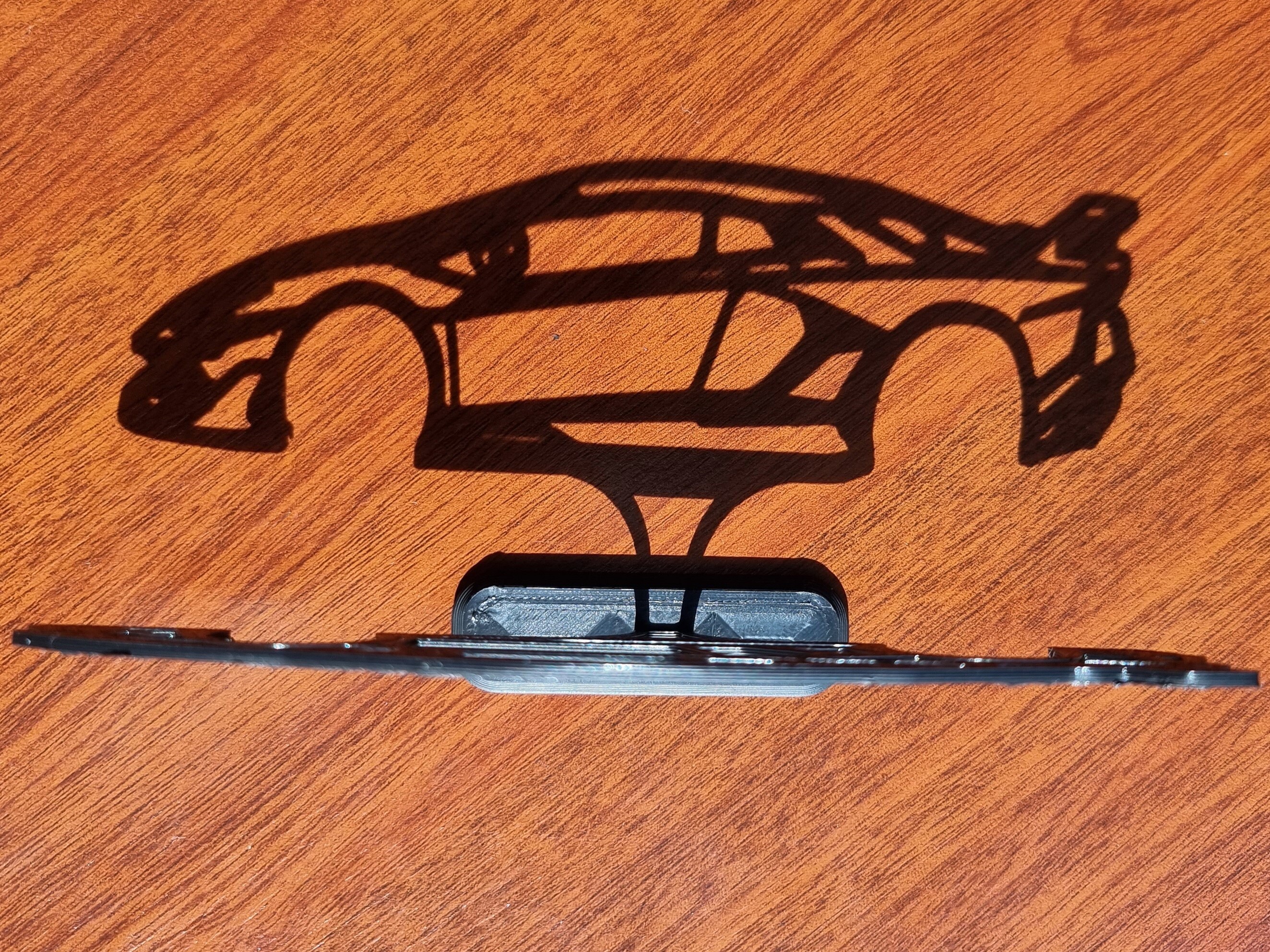 Gift for Lambo Aventador Fan Silhouette Desk Art Decor, Wall Art, Car ...