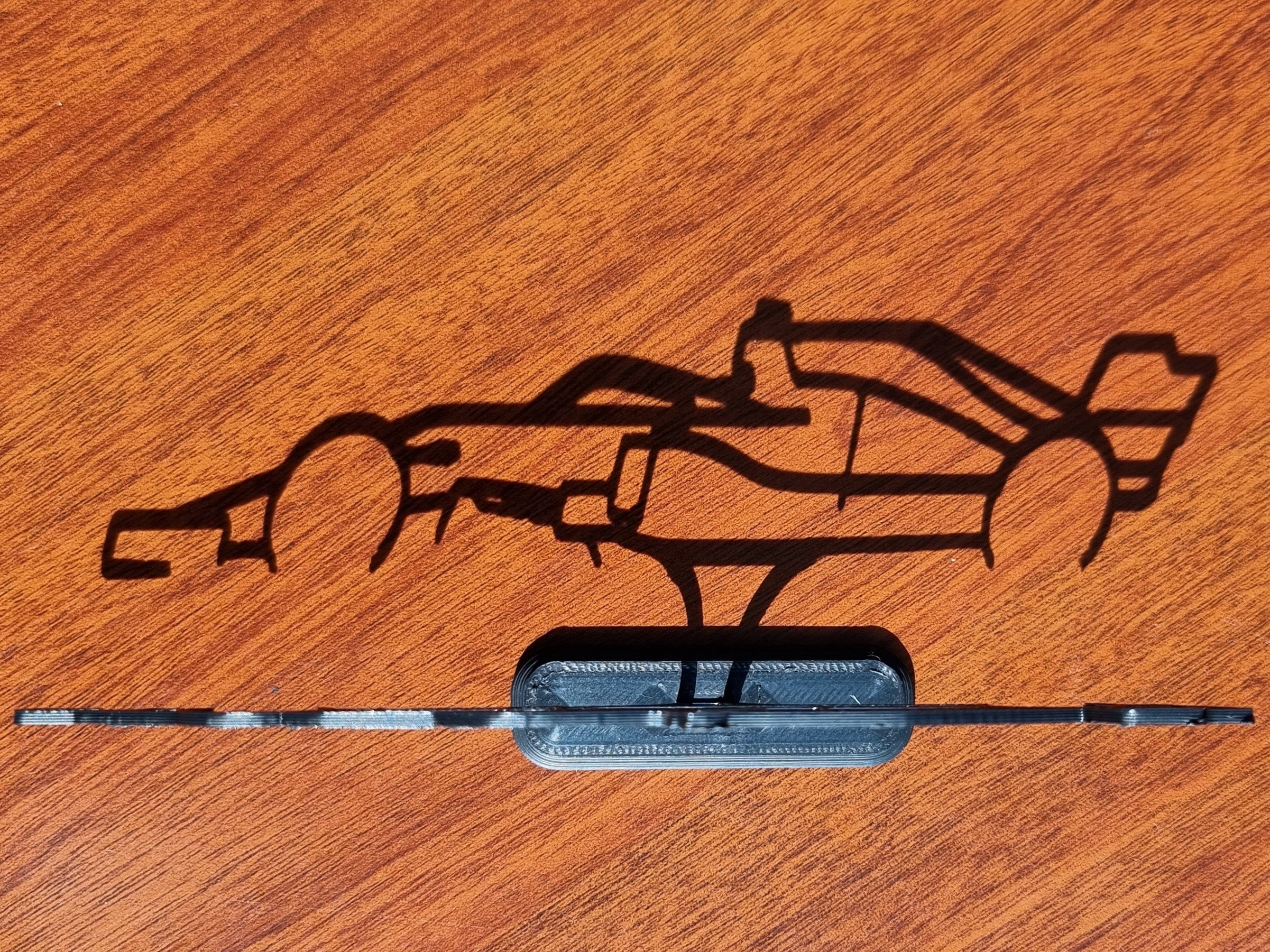 Gift for Formula 1 Fan Car Silhouette Desk Art F1 Office Wall - Etsy UK