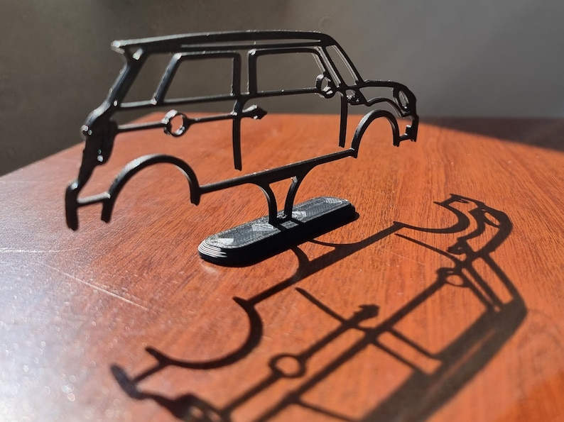 Gift for Mini Cooper Lovers Desk Art, Wall Art, Garage Decoration ...
