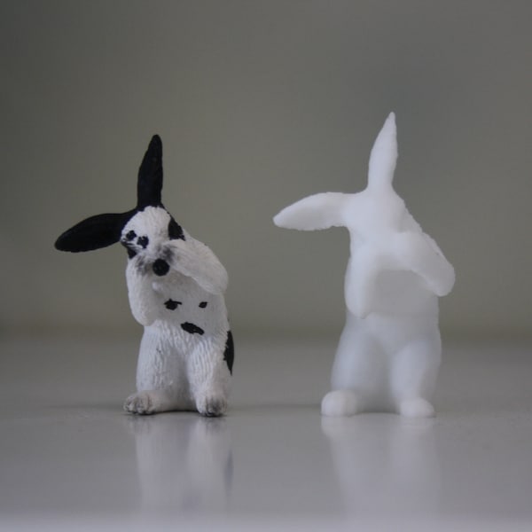 3d Bunny - Etsy