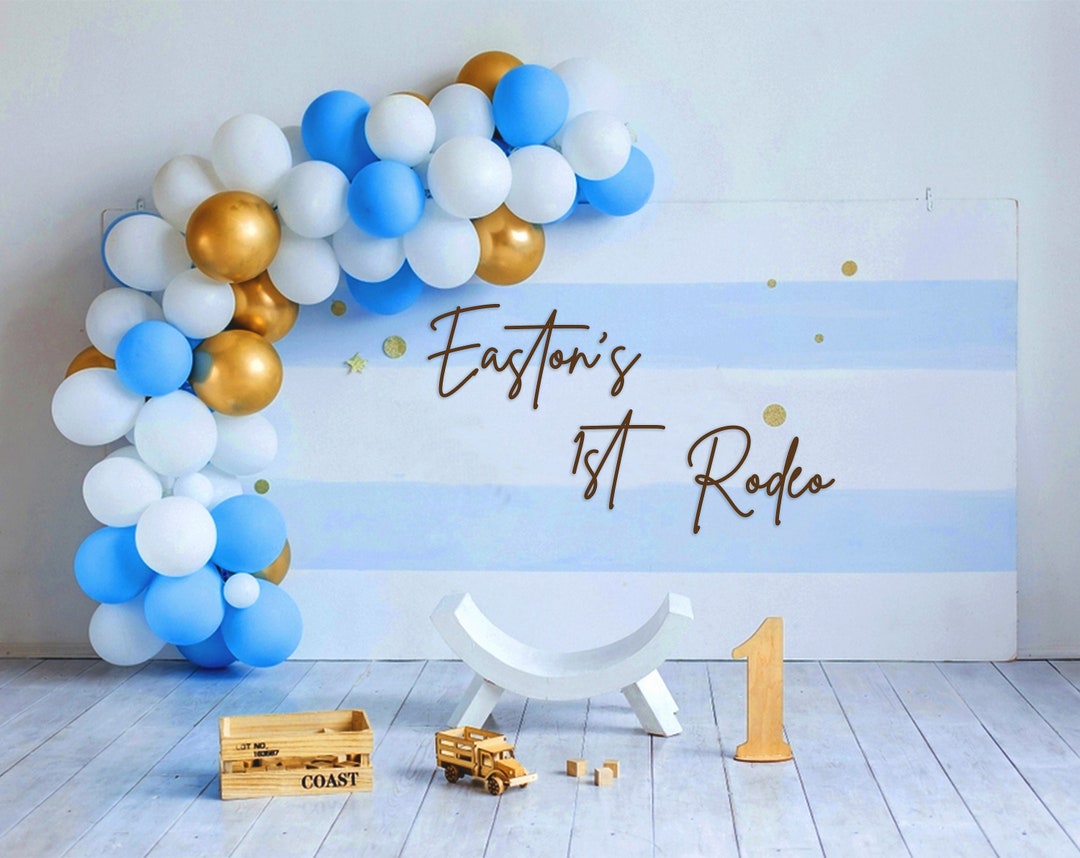 Custom Backdrop Name Sign, Custom Wood Sign for Arch Ideas, Happy ...