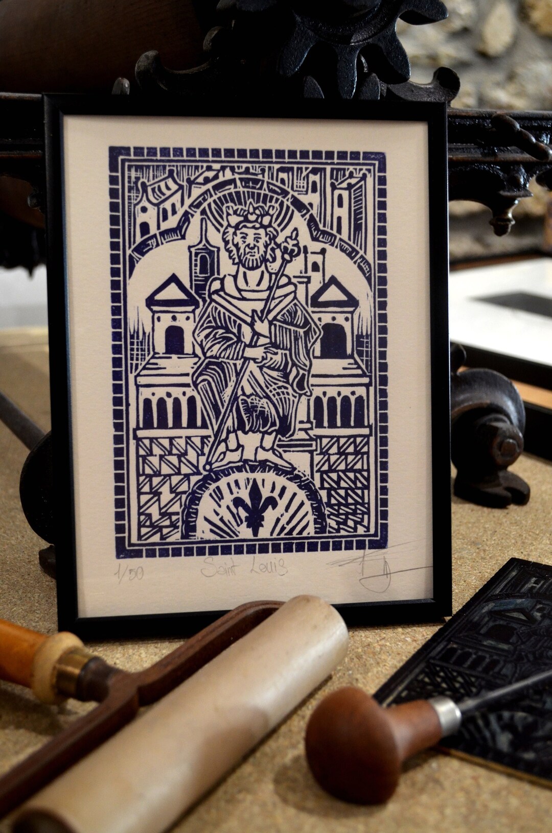 Saint Louis Numbered Print - Etsy