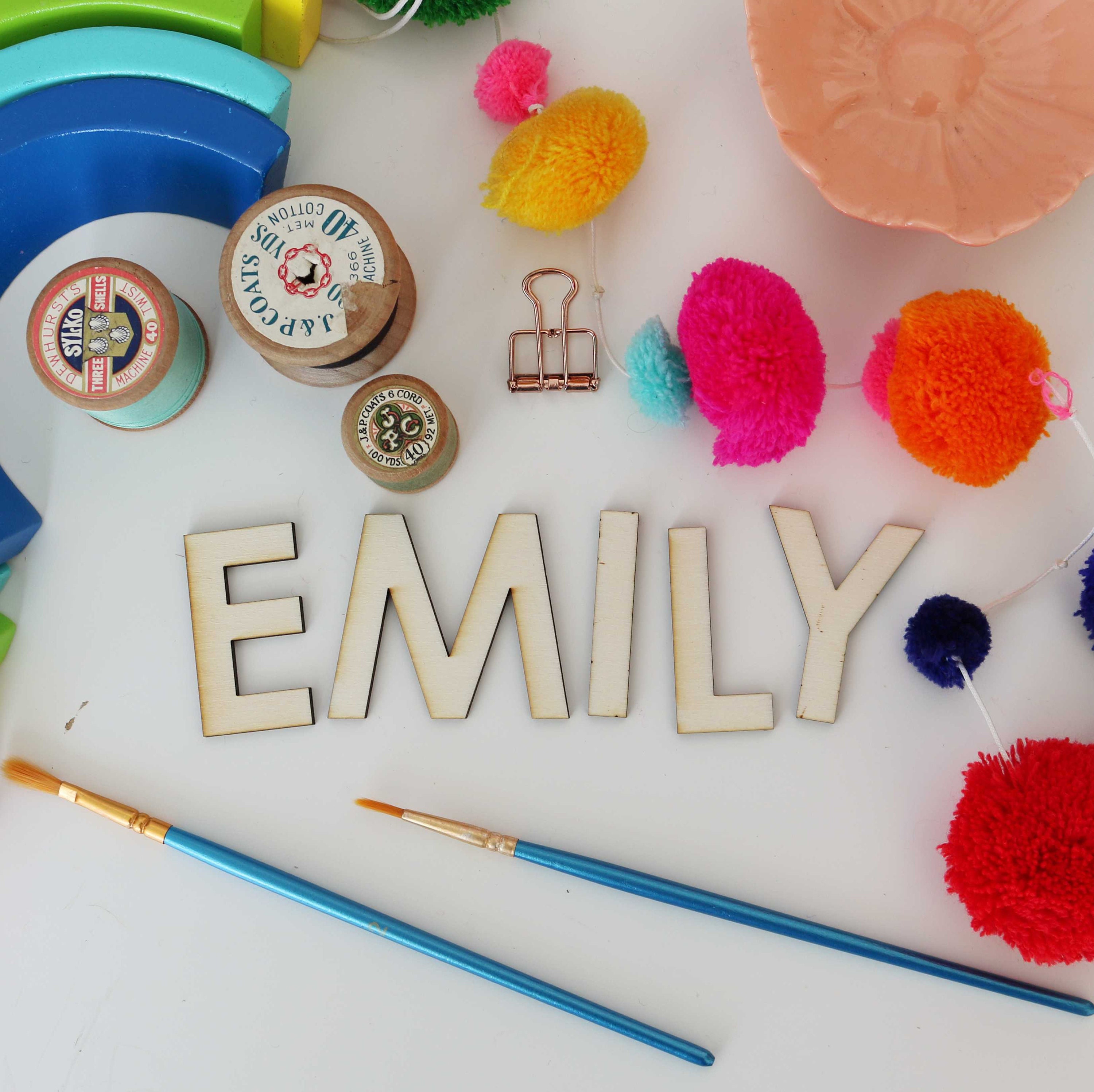 Laser Cut Wooden Letter Craft Blanks - Etsy