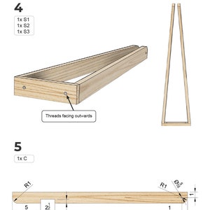 Table Saw Infeed Support Arm Plans – Imperial & Metric, Easy Assembly ...