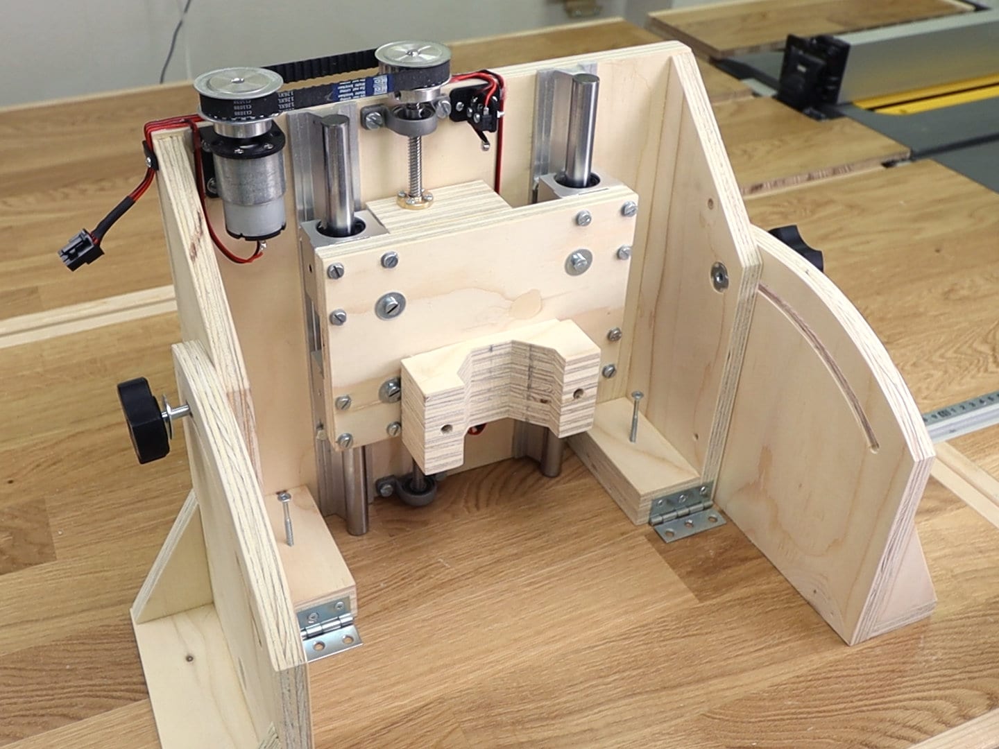 Motorized Router Lift Plans – Imperial & Metric Build, Adjustable for ...