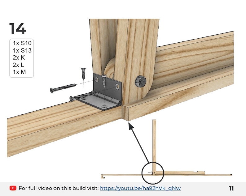 Table Saw Infeed Support Arm Plans – Metric & Imperial, Easy Build ...