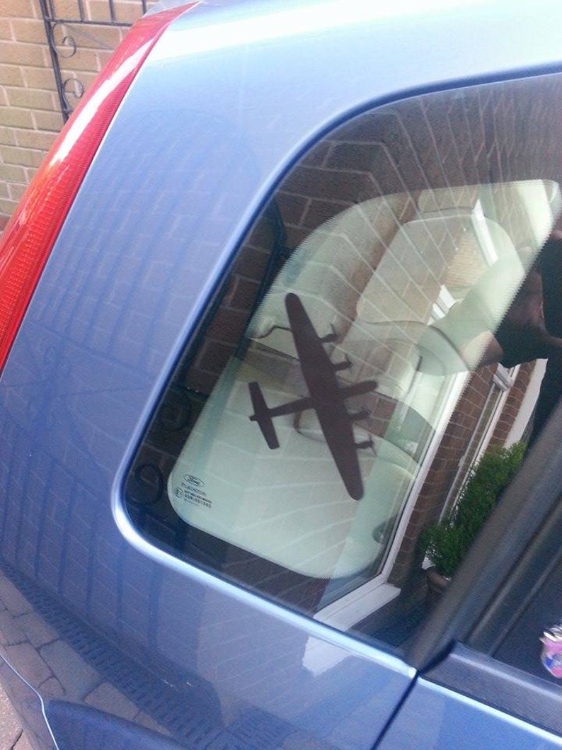 Single Avro Lancaster Bomber Car Decal ...