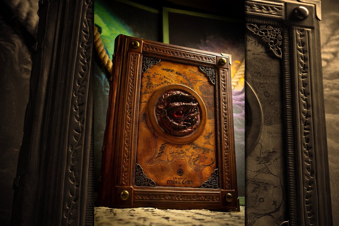 Lord of the Ring Notebook, Leather Notebook, Tolkien, Diary, Journal ...